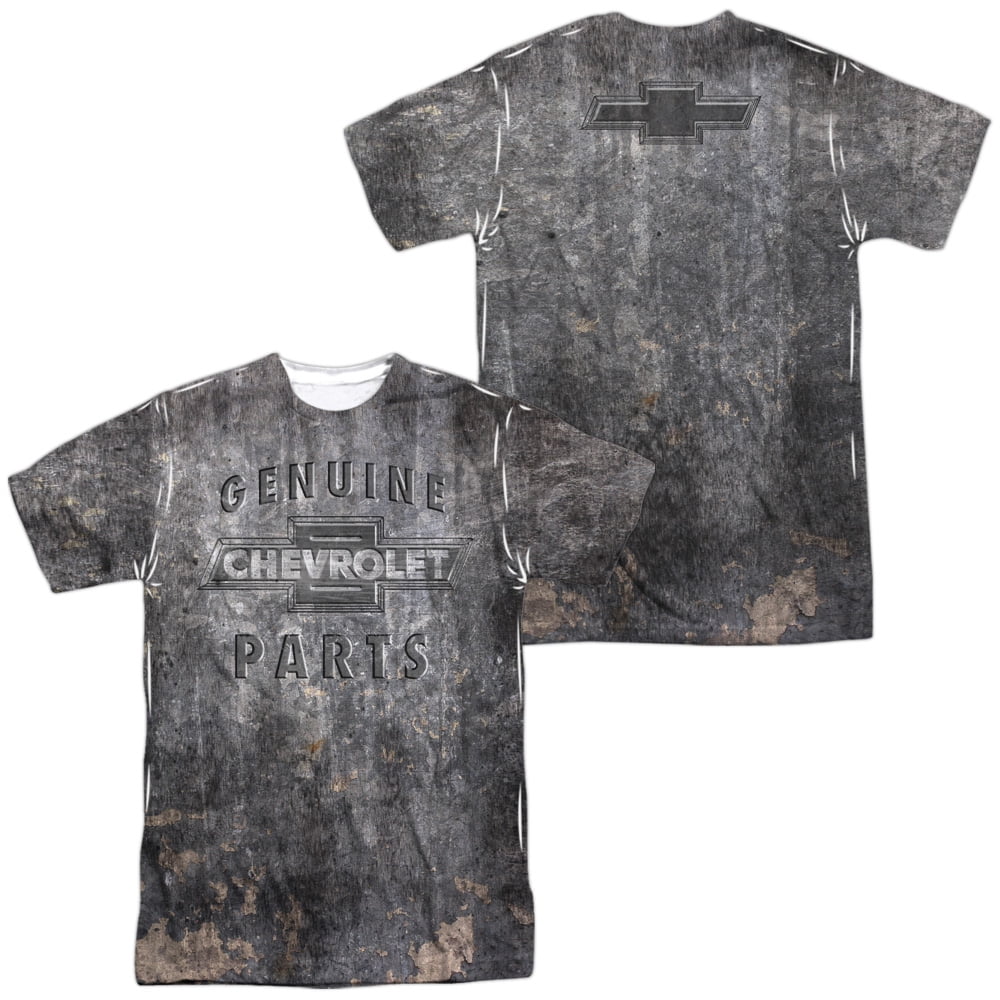 Chevrolet Metal Bowtie Unisex Adult Sublimated Costume T Shirt (Front ...