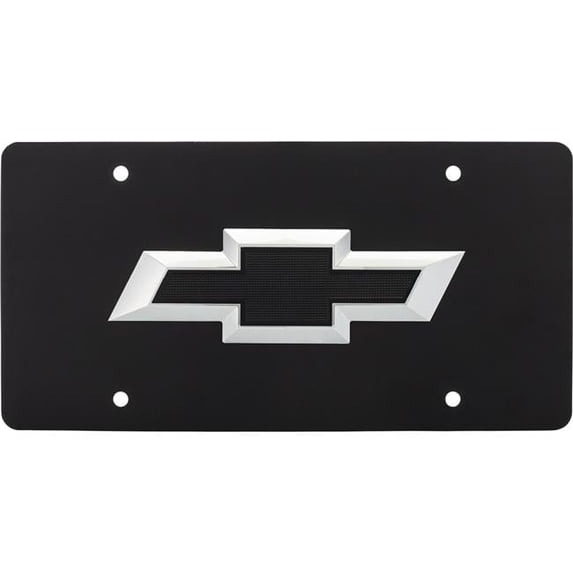 Chevrolet Novelty License Plate Frame - Matte Black - Set of 1 ...