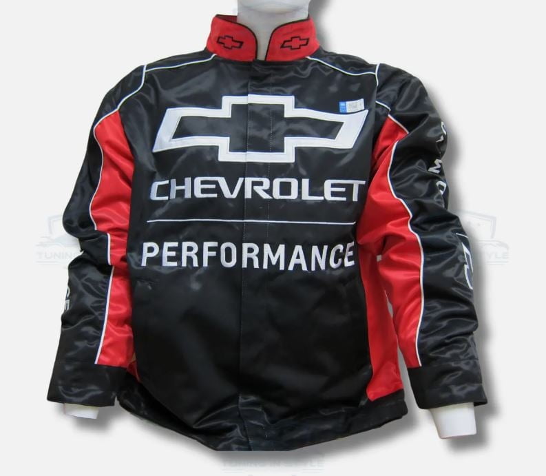 Chevrolet Performance Automotive Racing Windbreaker Jacket Official ...