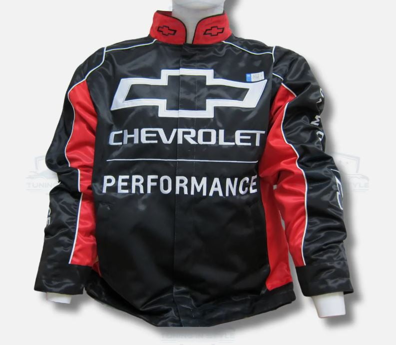Chevrolet Performance Automotive Racing Windbreaker Jacket Official ...