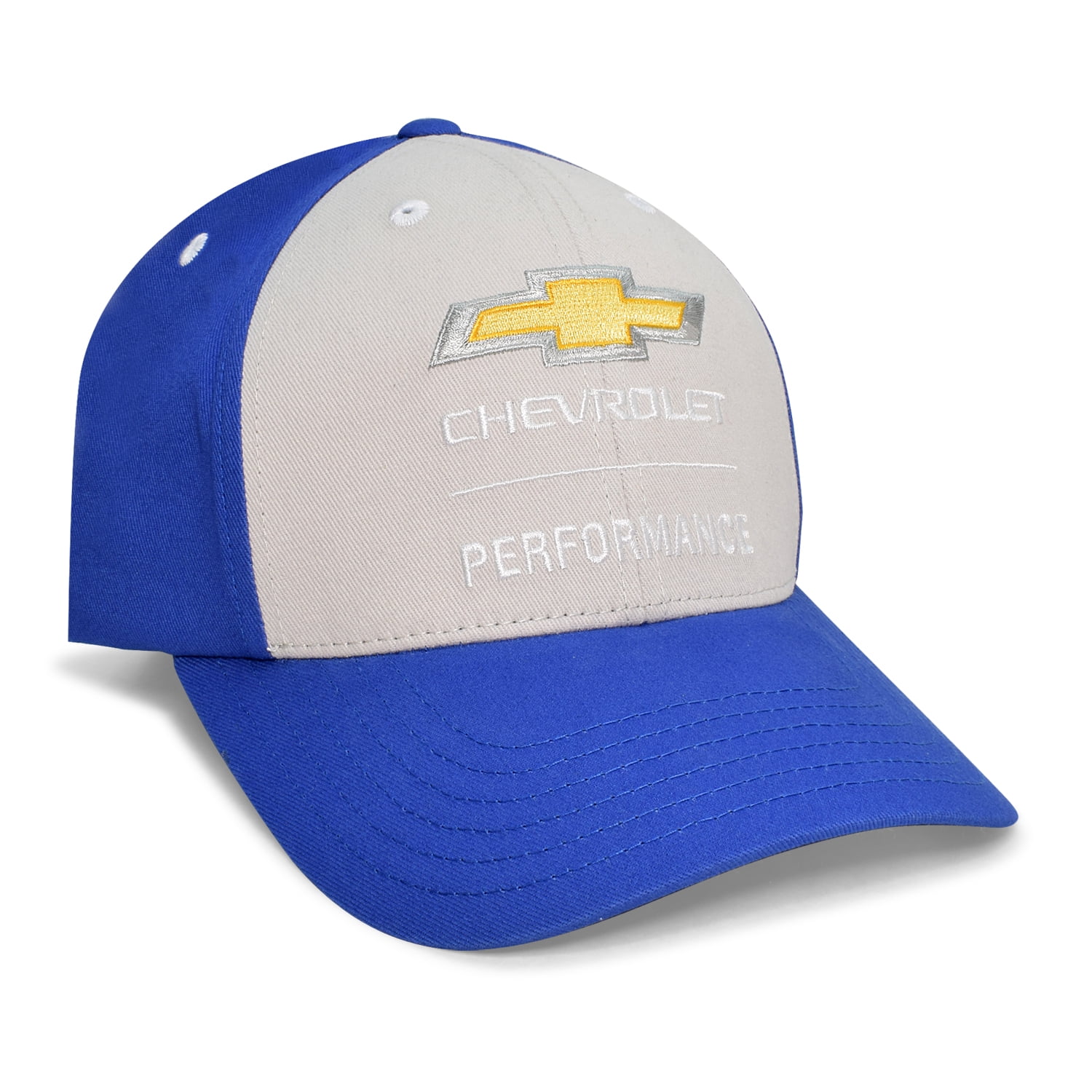 Chevrolet Performance Gray Front and Blue Sports Baseball Hat - Walmart.com
