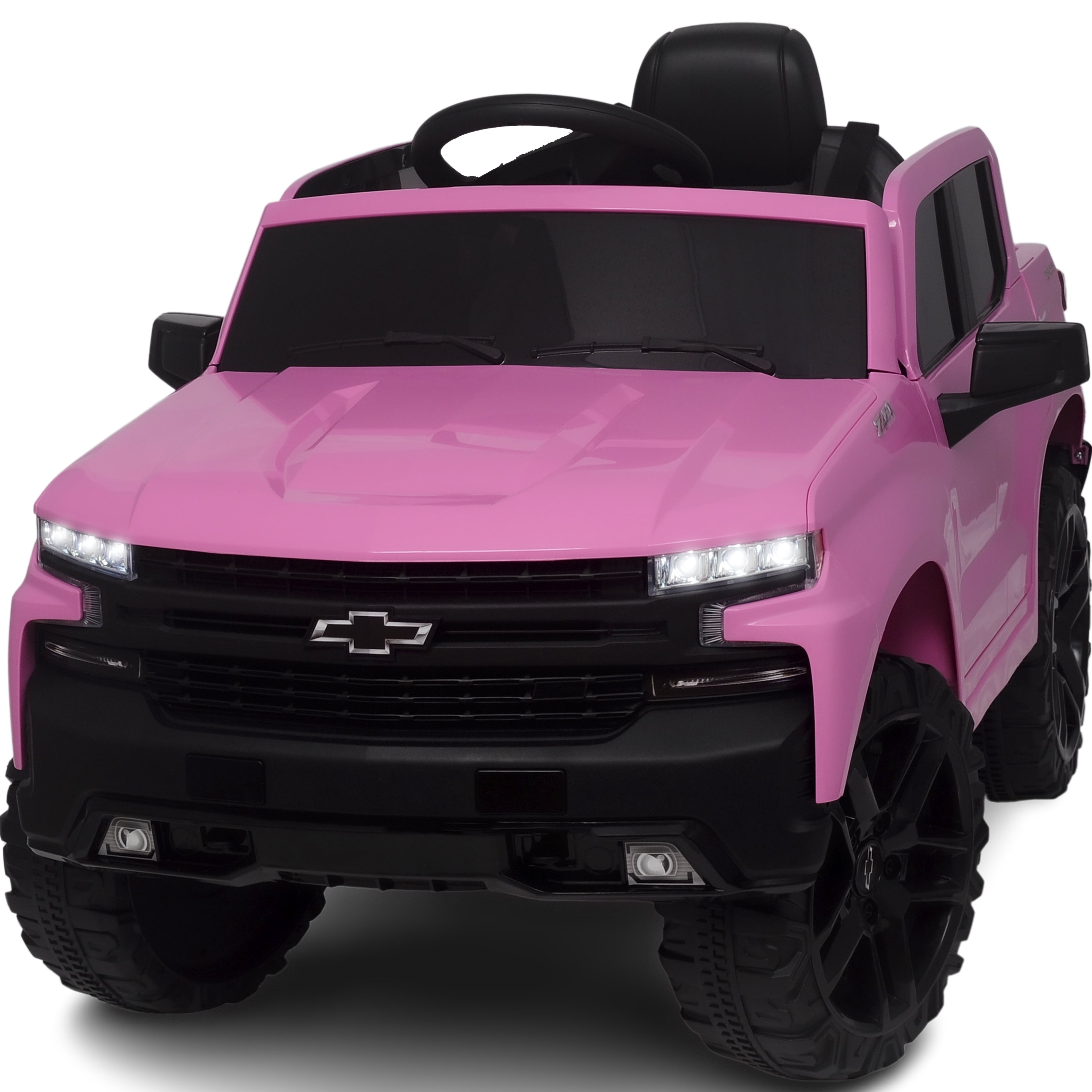 Chevrolet Silverado - Electric Ride-On Truck for Kids, Chevy, 12V with ...