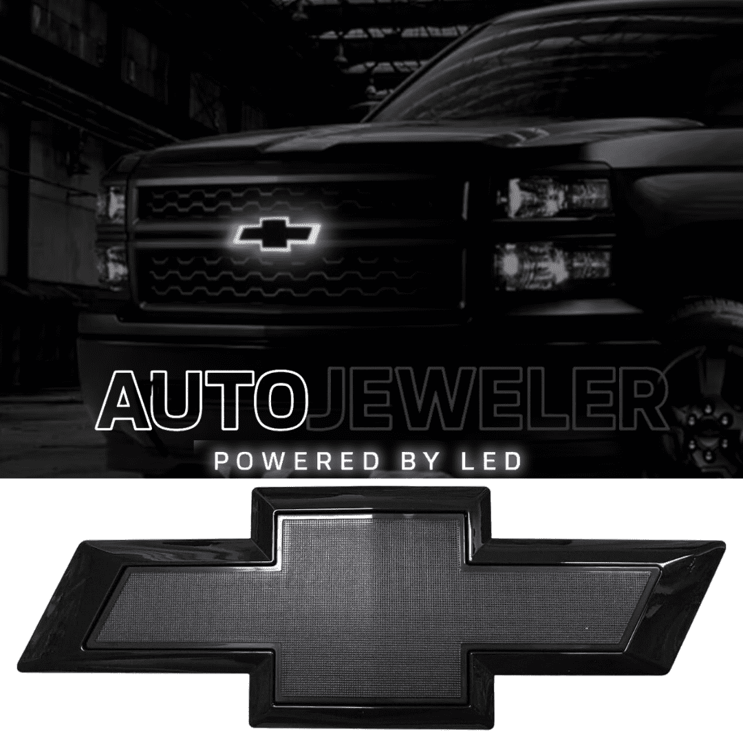 AutoJeweler LED Bowtie Grille Emblem for Chevrolet Silverado 1500 ...
