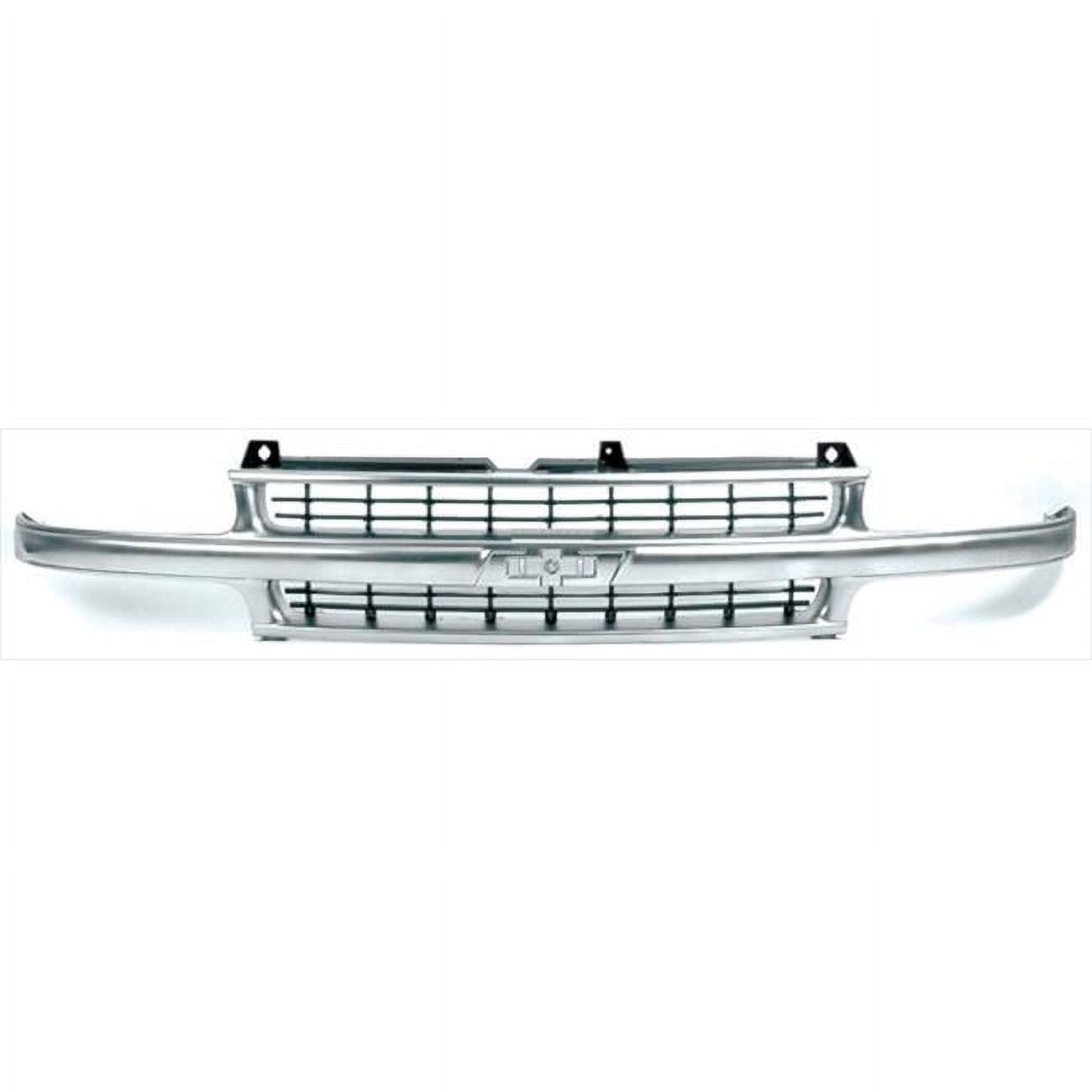 Chevrolet Silverado 1999 - 2002 Grille, Oe Replacement Chrome, Black ...
