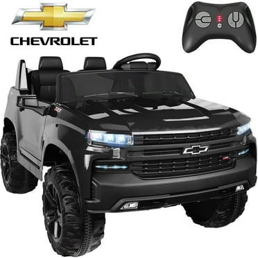 Gymax 12V Kids Ride-On Chevy Tahoe, Electric SUV w/ Lights, Music ...