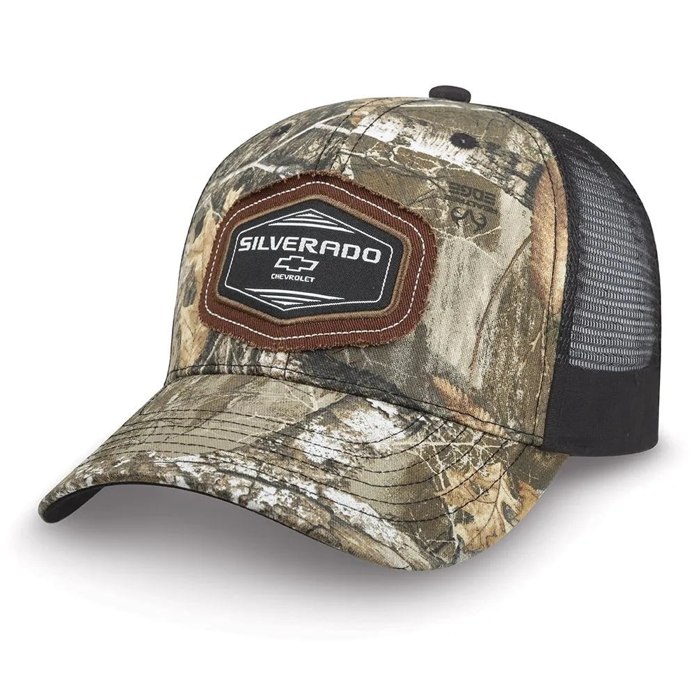 Chevrolet Silverado Realtree Edge® Camo Black Hat - Walmart.com