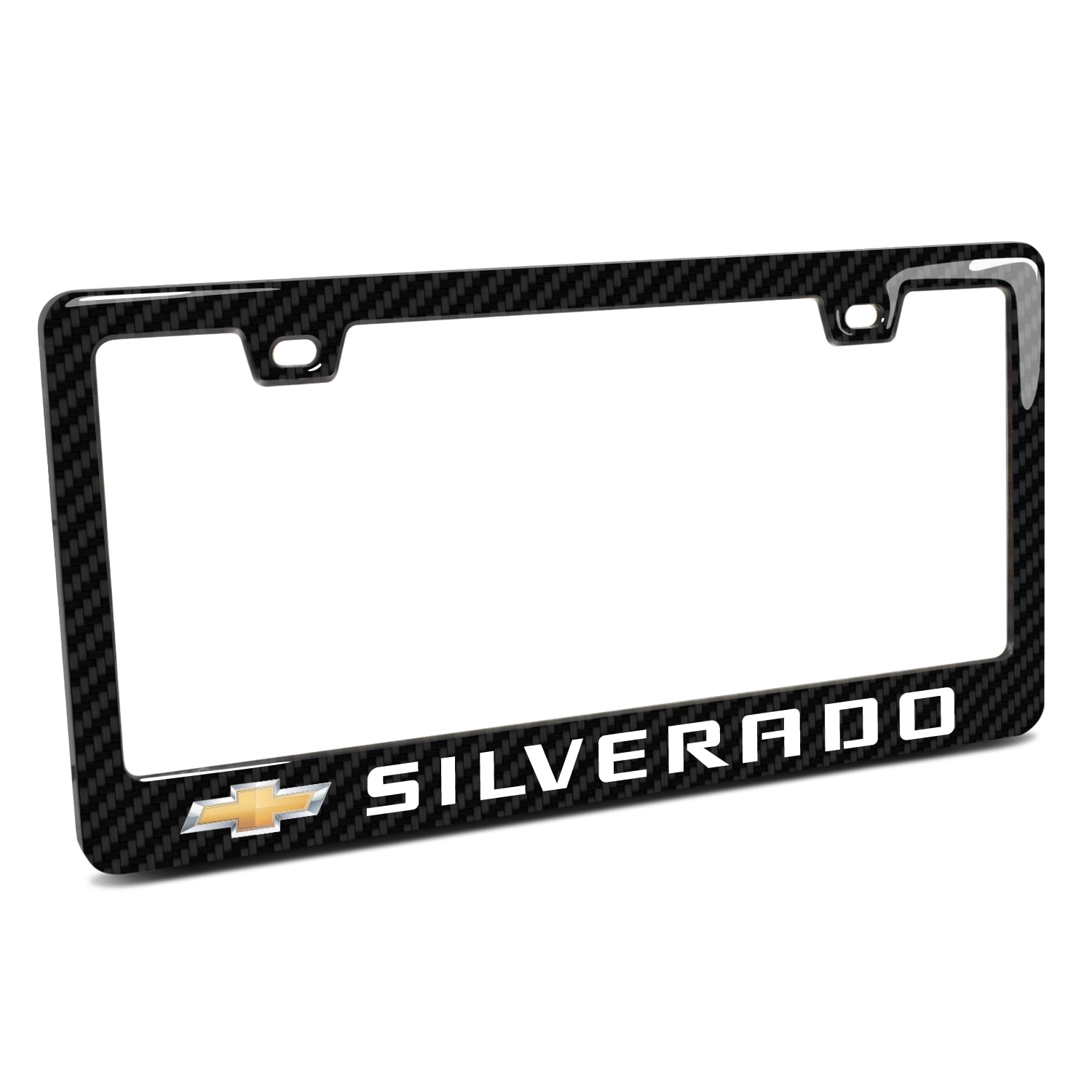 Chevrolet Silverado in 3D on Real Carbon Fiber Finish ABS Plastic ...