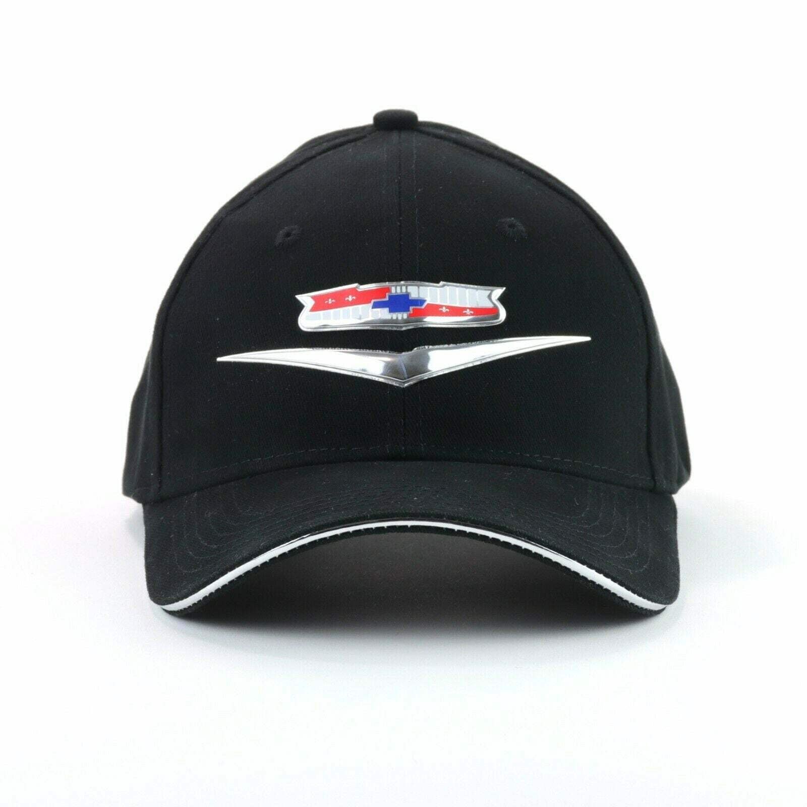 Chevrolet Tri Chevy (55-57) Logo Black Mens Hat licensed - Walmart ...
