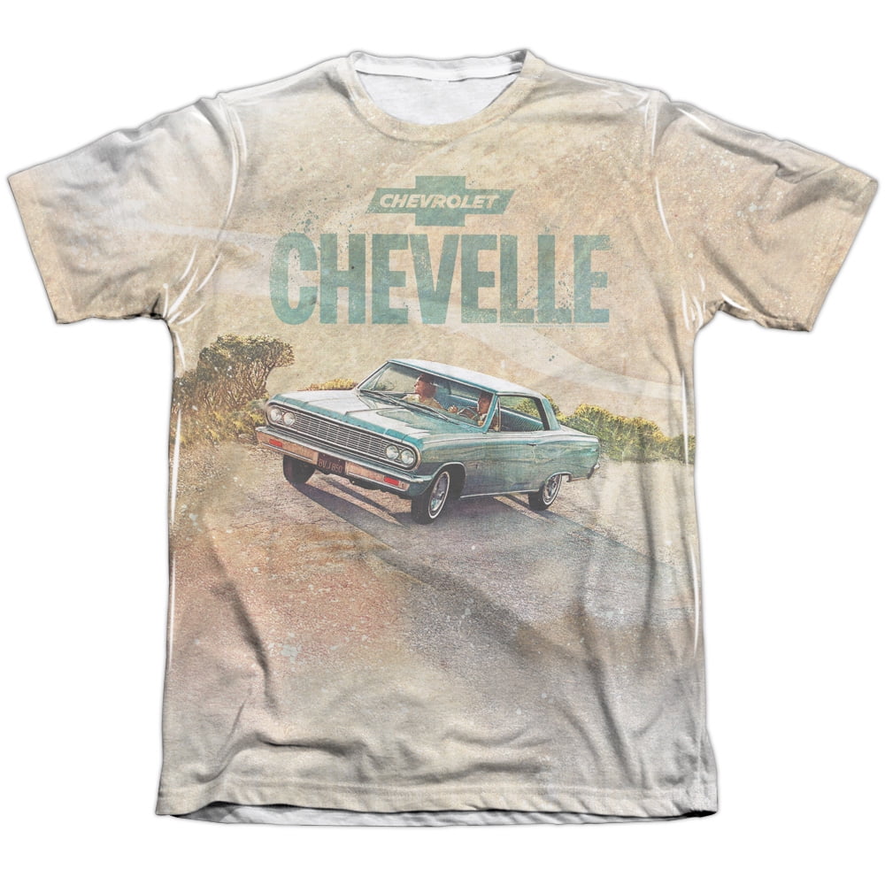 Chevy Men's Winding Road Sublimation T-shirt White - Walmart.com