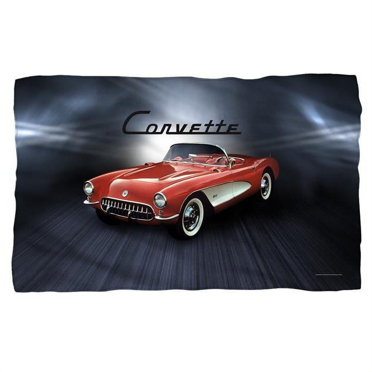 Chevrolet/corvette Shine-fleece Blanket-white-36x58 - Walmart.com