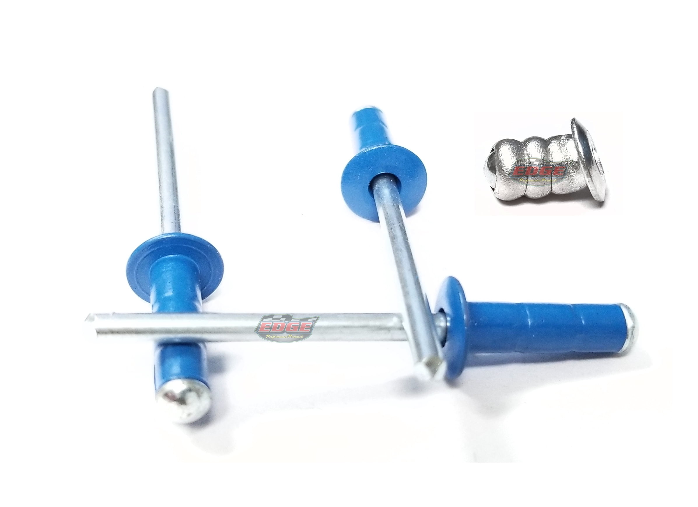 Chevron Blue 3/16" Aluminum Small Head with Steel Mandrel Multi Grip ...