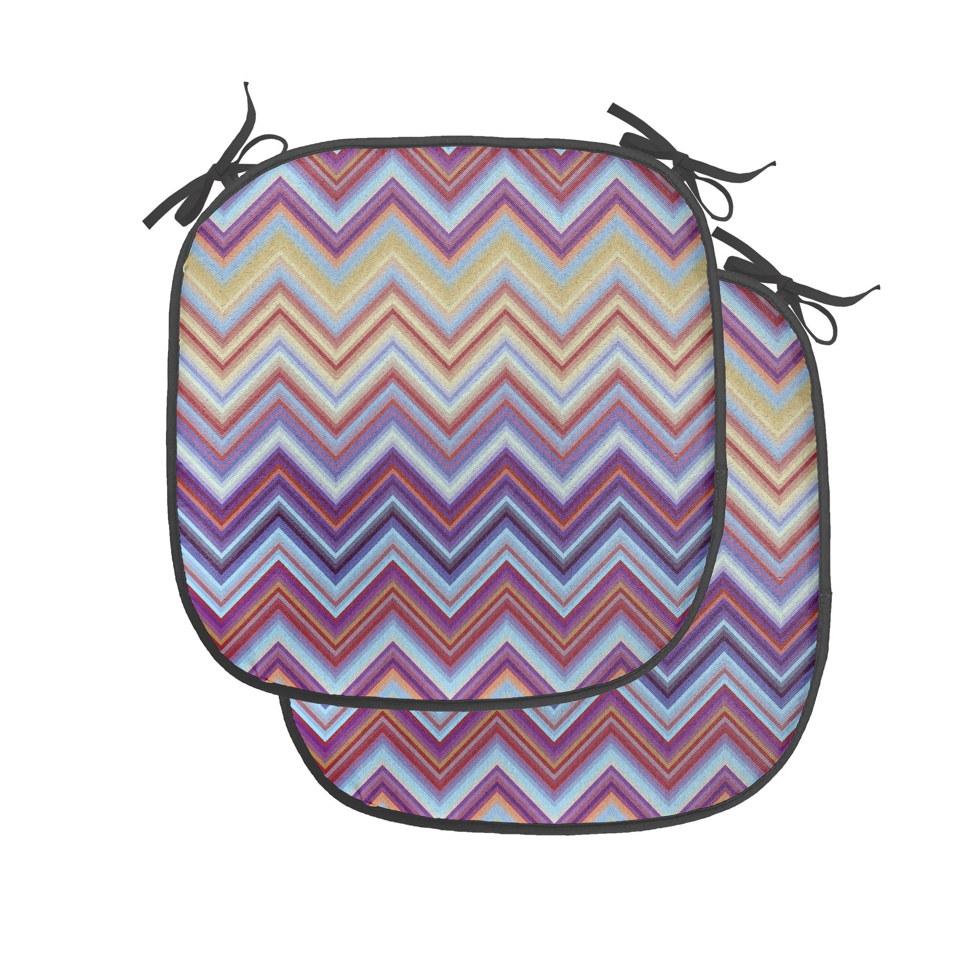 Chevron Chair Seating Cushion Set of 2, Chevron from Small Strikes ...