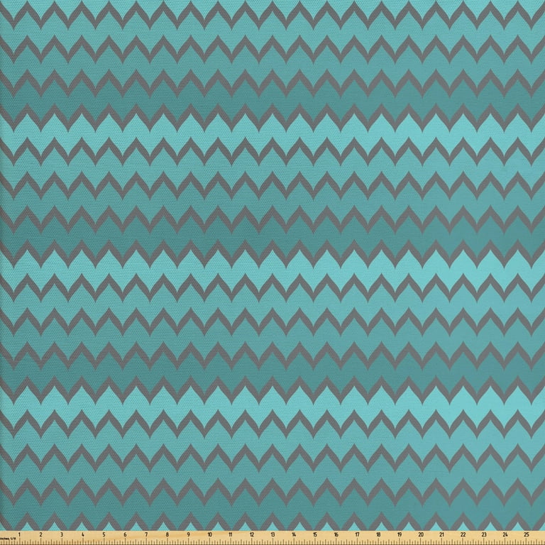 turquoise chevron pattern