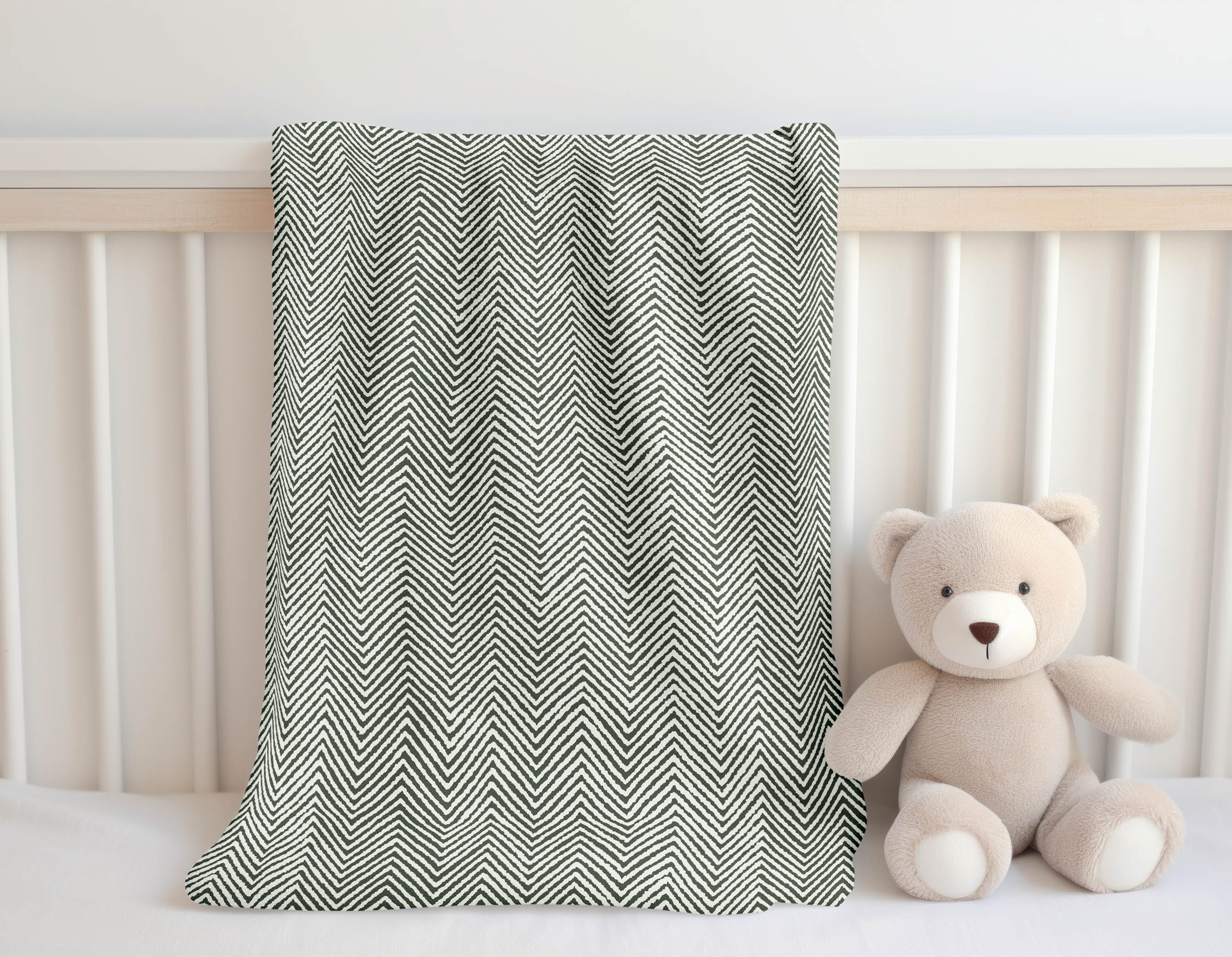 Chevron Groove Chimi Velveteen Fleece Blanket - Walmart.com