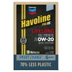 Chevron Havoline Synthetic Blend Motor Oil 5W-20, 6 Quart, Smart Change ...