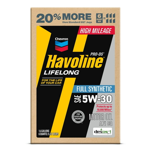Chevron Lifelong 5W-30 Oil - Fleet service oil - Walmart Business Supplies