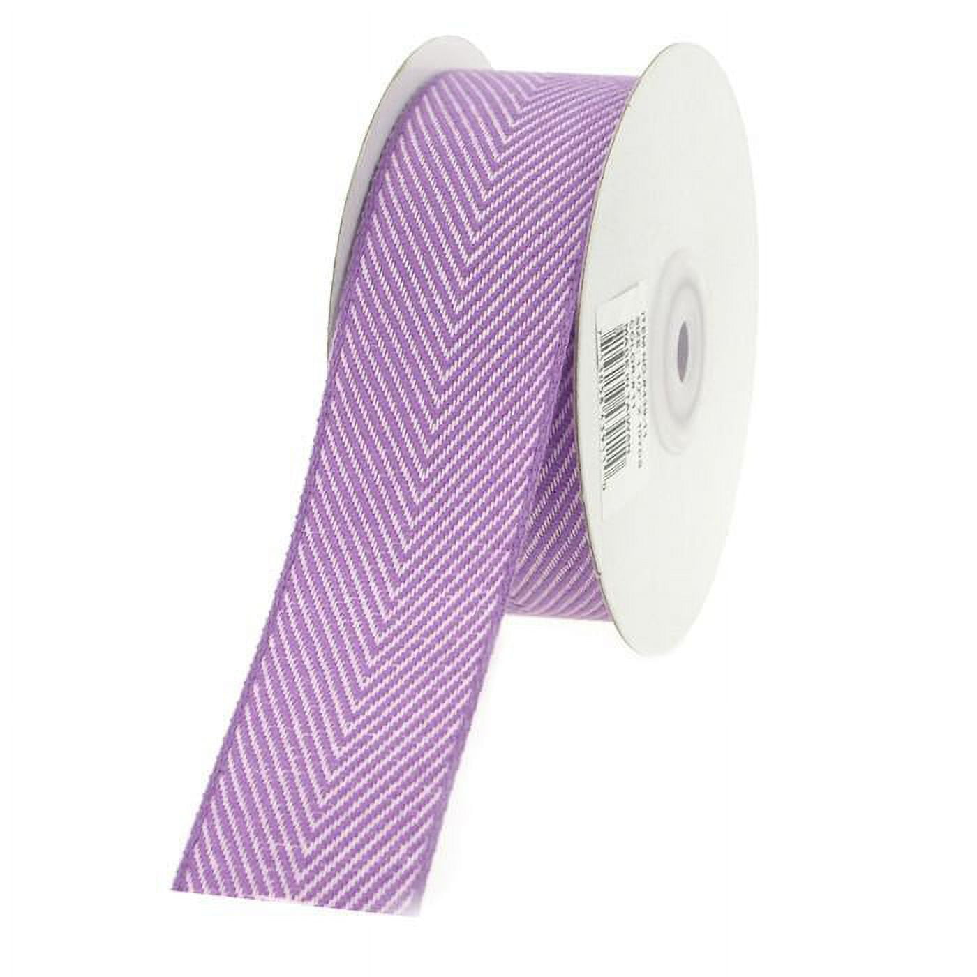 Chevron Herringbone Cotton Ribbon, 1-1/2-Inch, 10 Yards, Purple ...