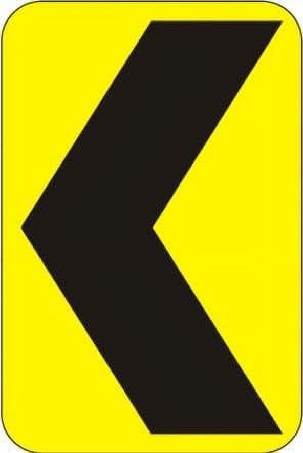 Chevron Left Sign Construction Signs Metal Sign Tin Sign 8x12 Inch ...