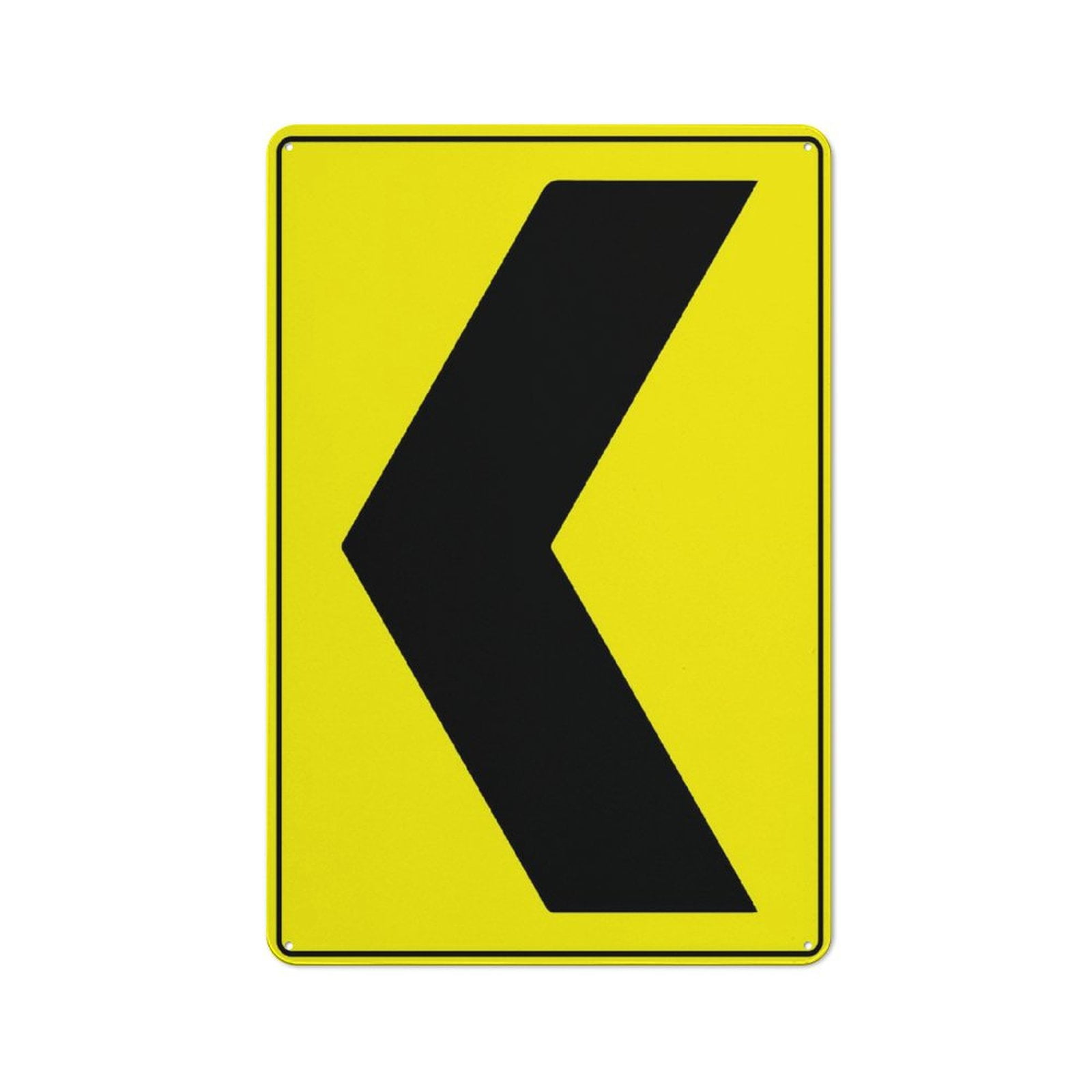 Chevron Left Sign Outdoor Metal Sign - 12 X 8 Metal Signs For Business ...