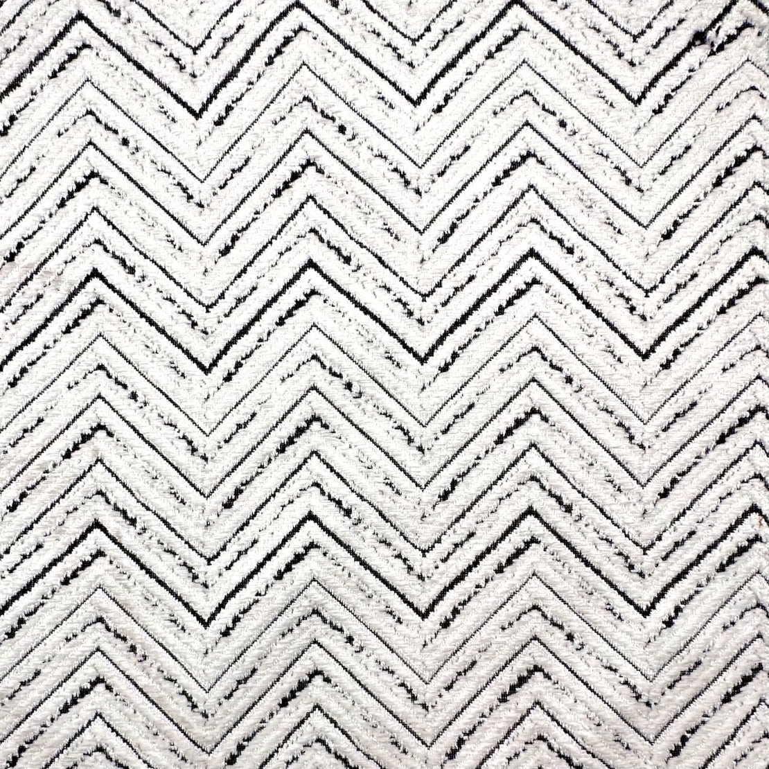 Chevron Patterned Chenille Upholstery Fabric by the Yard - Knossos ...