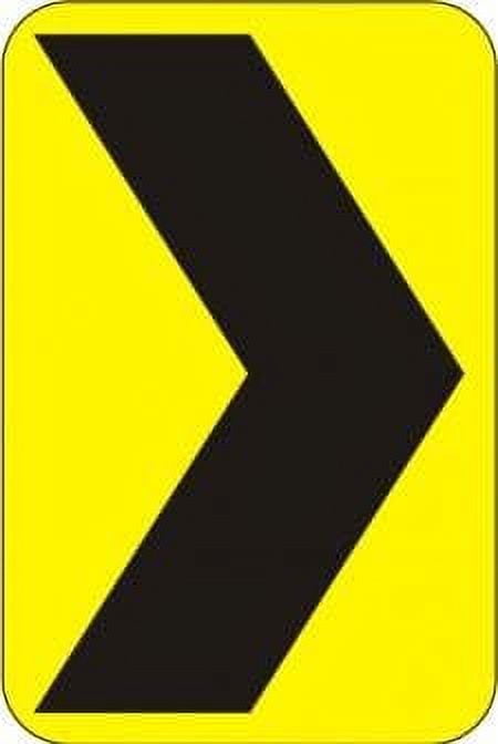 Chevron Right Sign Construction Signs Metal - Caution Safety Warning ...