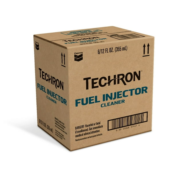 Chevron Techron Fuel Injector Cleaner, 12 oz Case (6 Pack) - Walmart.com