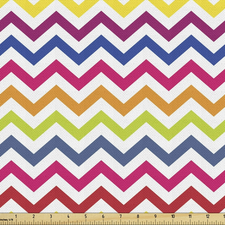 Rainbow Chevron Template