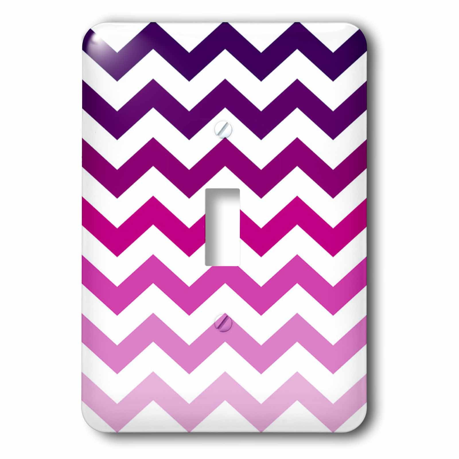 Chevron ombre, purple, pink single toggle switch lsp-163955-1 - Walmart.com