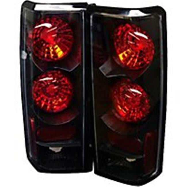 Chevy Astro & Safari 1985-2005 Euro Style Tail Lights - Black - Walmart.com