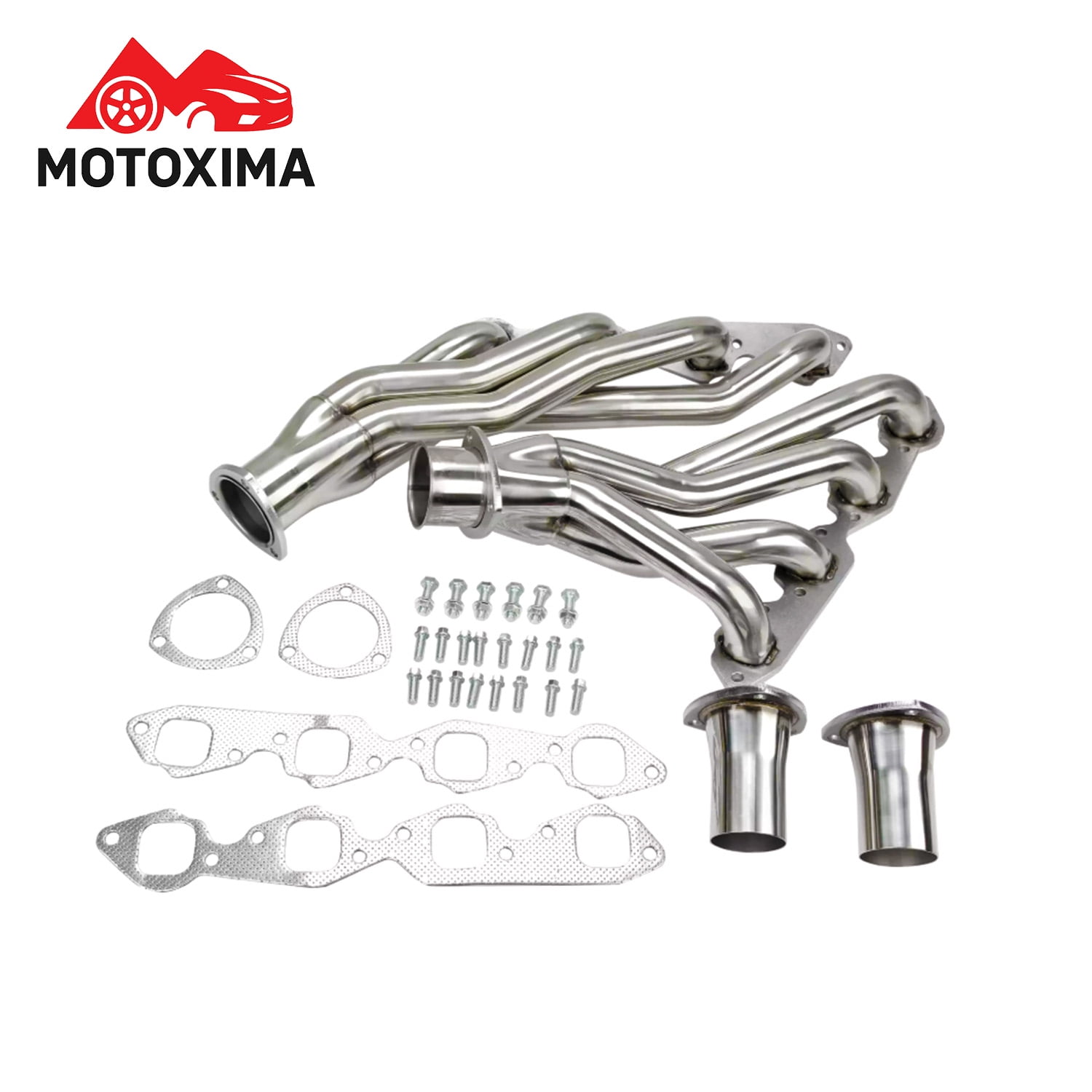 Stainless Steel Mid-Length Headers for Chevy BBC 454 Chevelle Camaro ...