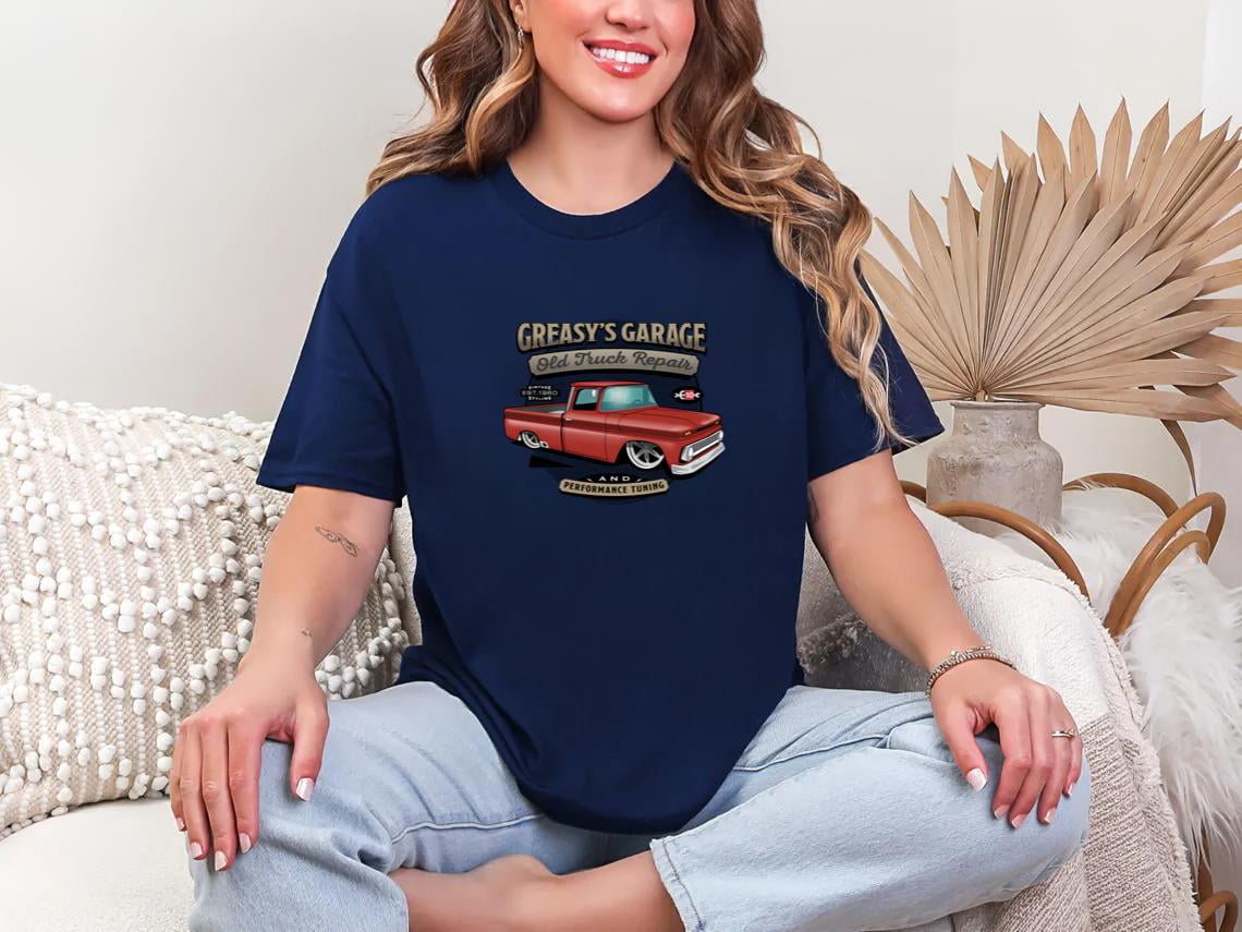 Chevy C10 Truck T-Shirt with Retro Pickup Fan Collector Design, for men ...