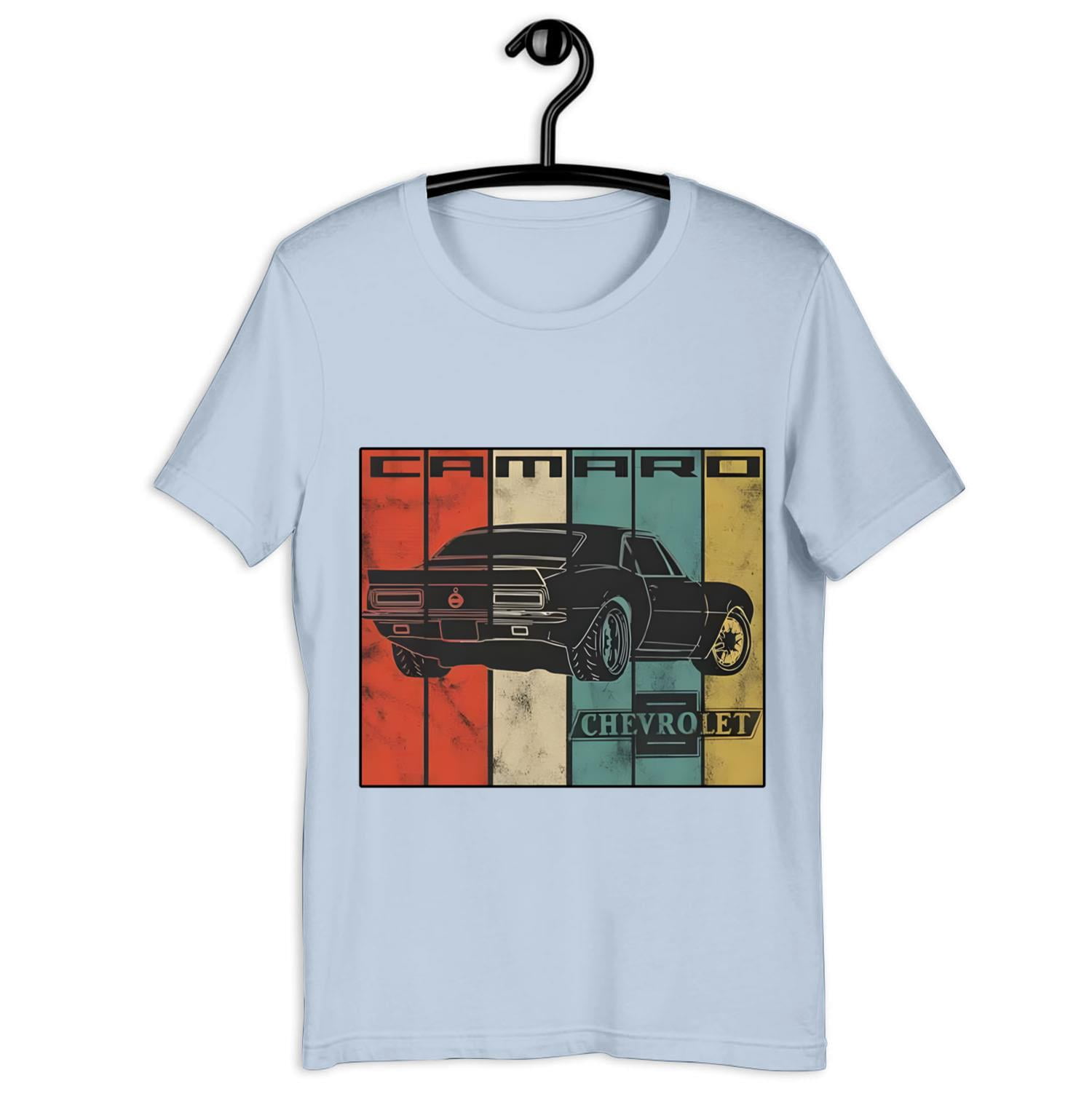 Chevy Camaro 1967 Chevrolet Muscle Car Retro Classic Auto Graphic Shirt ...