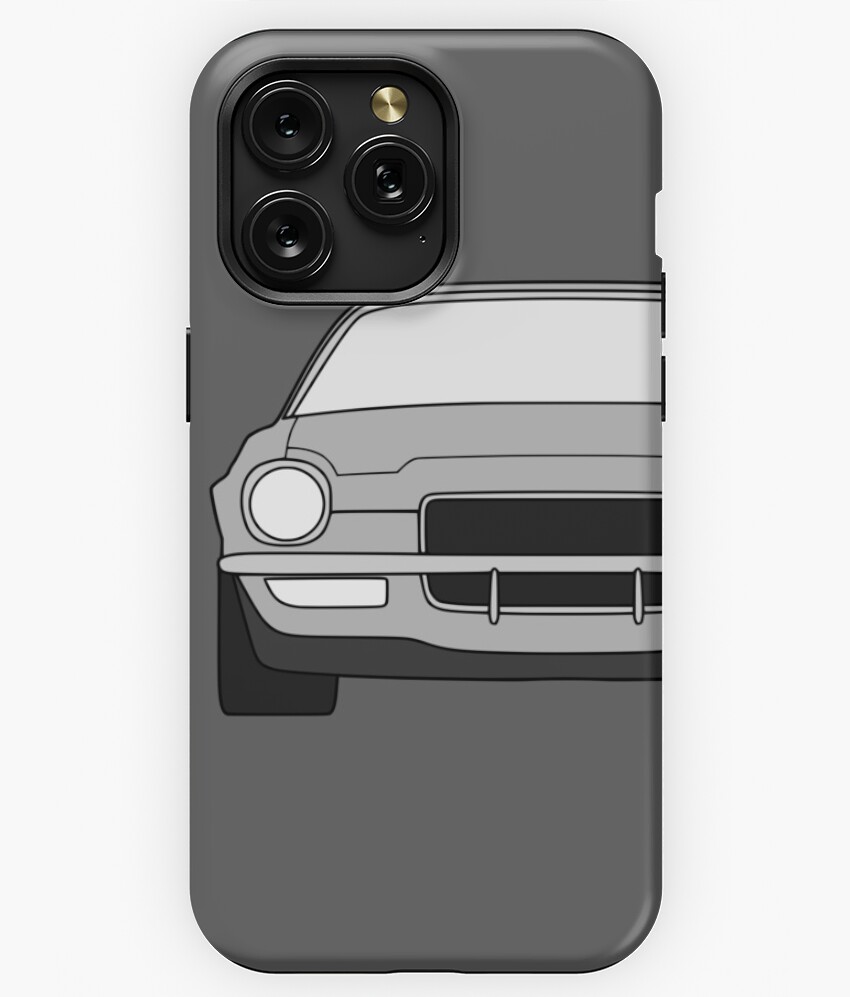 Chevy Camaro 2nd Gen 1970 Silver G4129 Phone Case for iPhone17 16 15 14 ...
