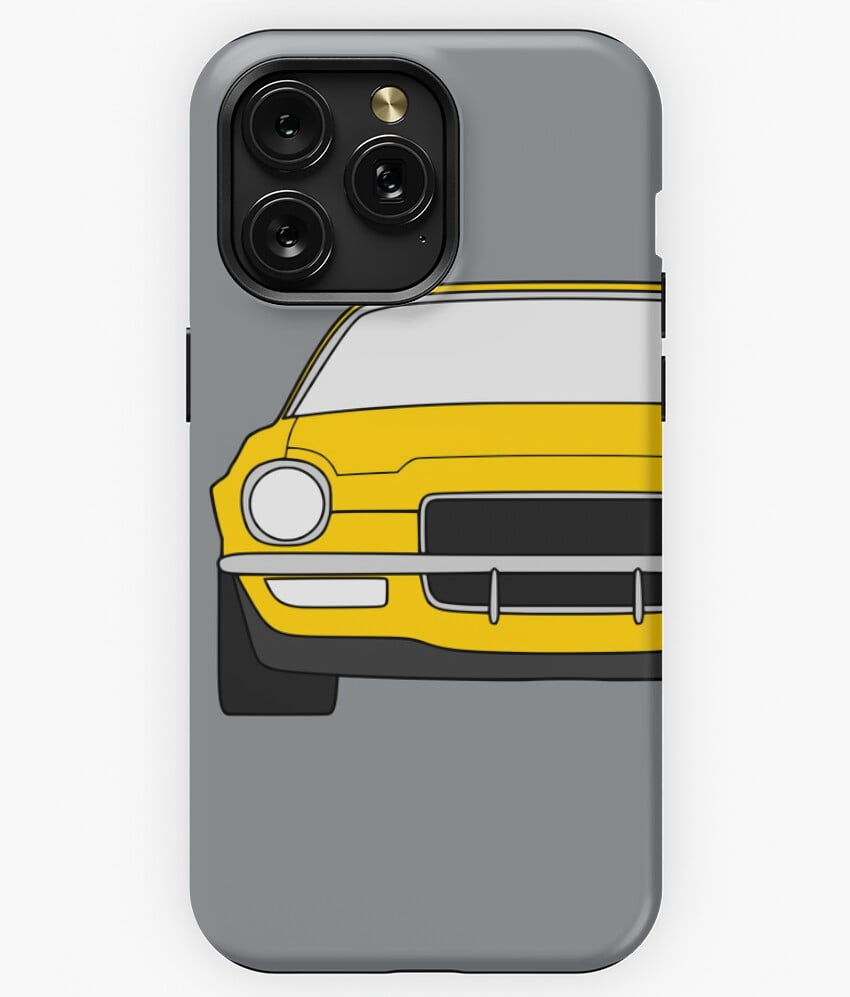Chevy Camaro 2nd Gen 1970 Yellow G4128 Phone Case for iPhone17 16 15 14 ...