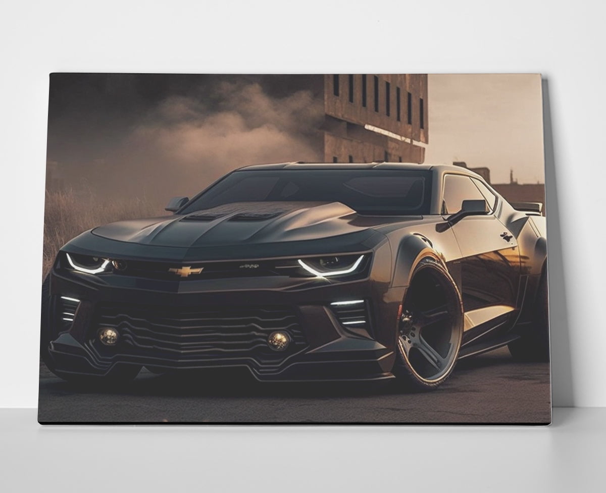 Chevy Camaro Poster or Wrapped Canvas - Walmart.com