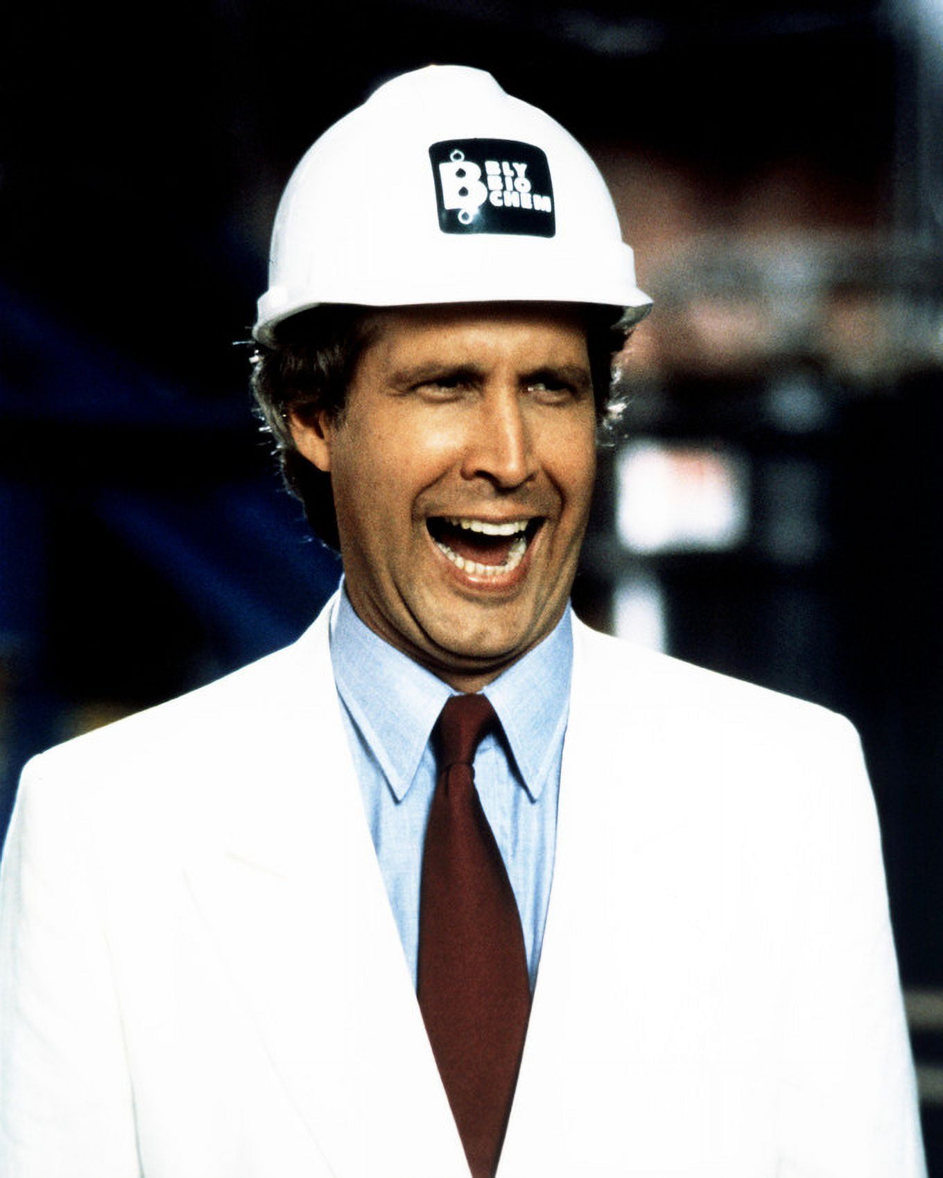 Chevy Chase 24X36 Classic Hollywood Poster Wearing Hard Hat Fletch ...
