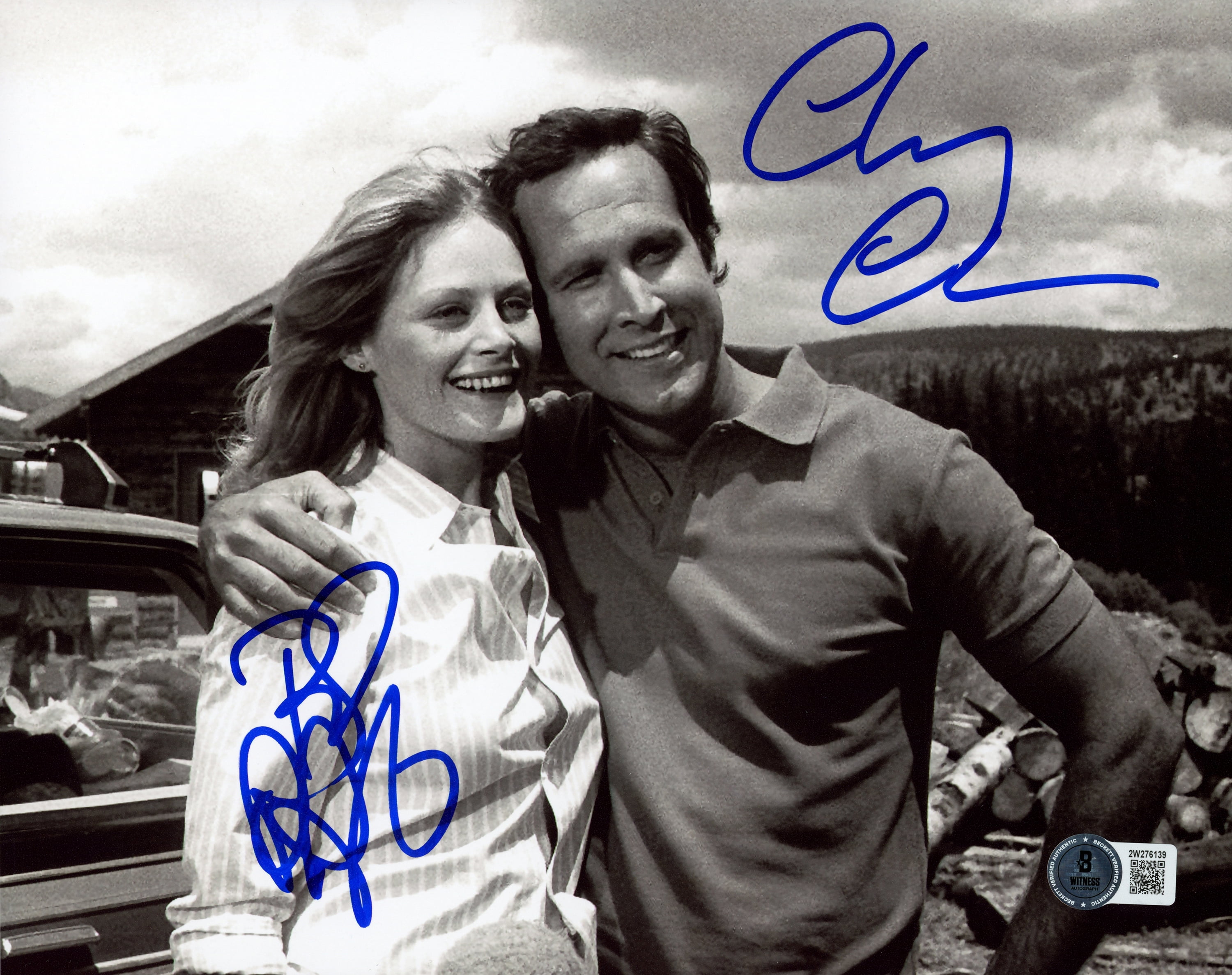 Chevy Chase & Beverly D'Angelo Autographed 8x10 Photo Vacation Beckett ...