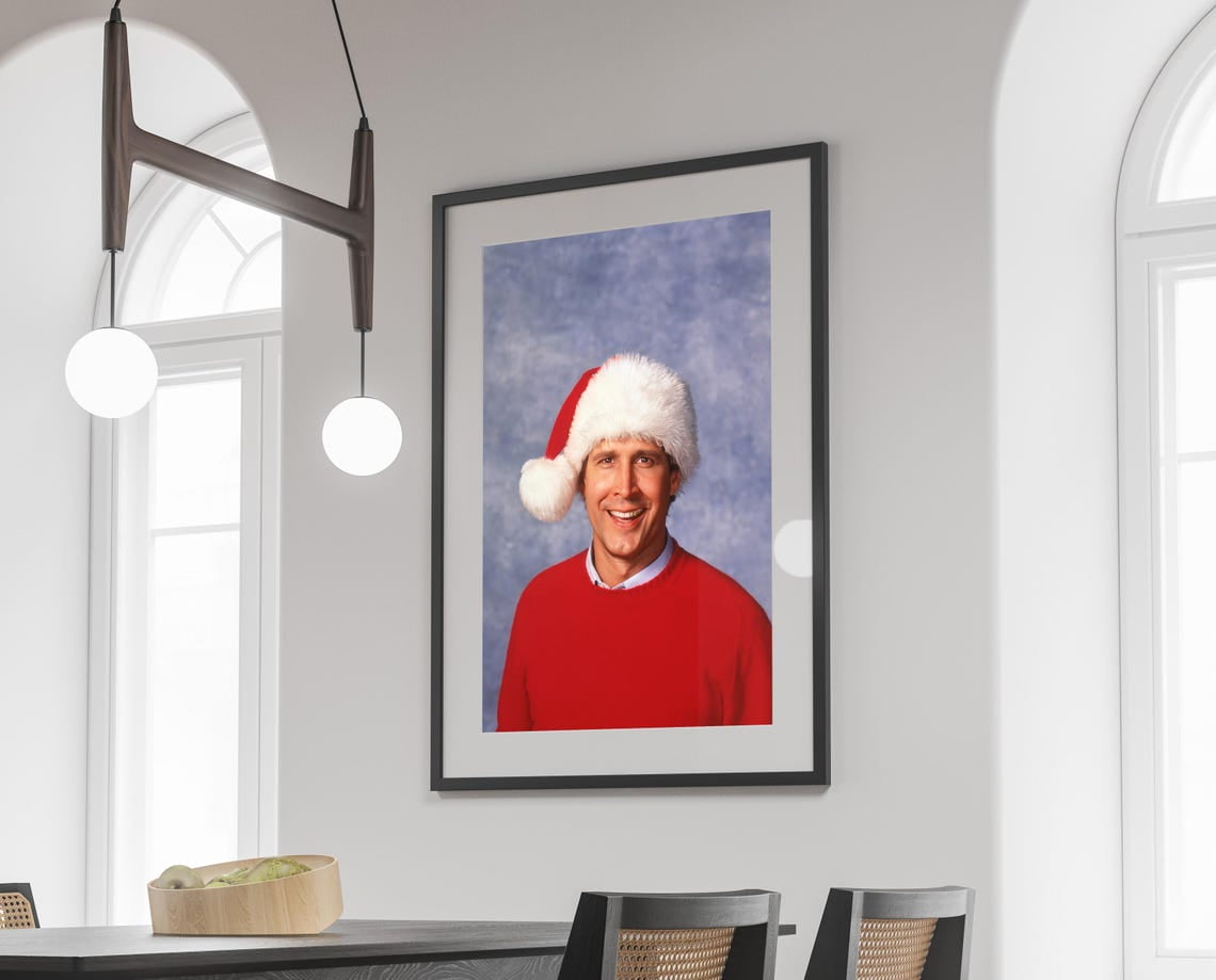 Chevy Chase Elf Buddy Movie Poster: Printable Christmas Wall Art ...