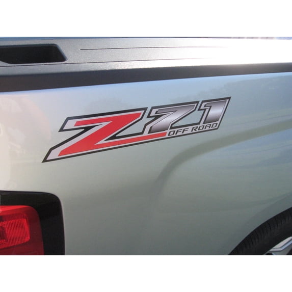Chevy Colorado Z71 OFF ROAD Bedside Decals 2014-2021 Set of 2 GM ...