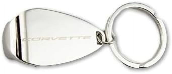 Chevy Corvette Silver Bottle Opener Keychain - Officially Licensed ...