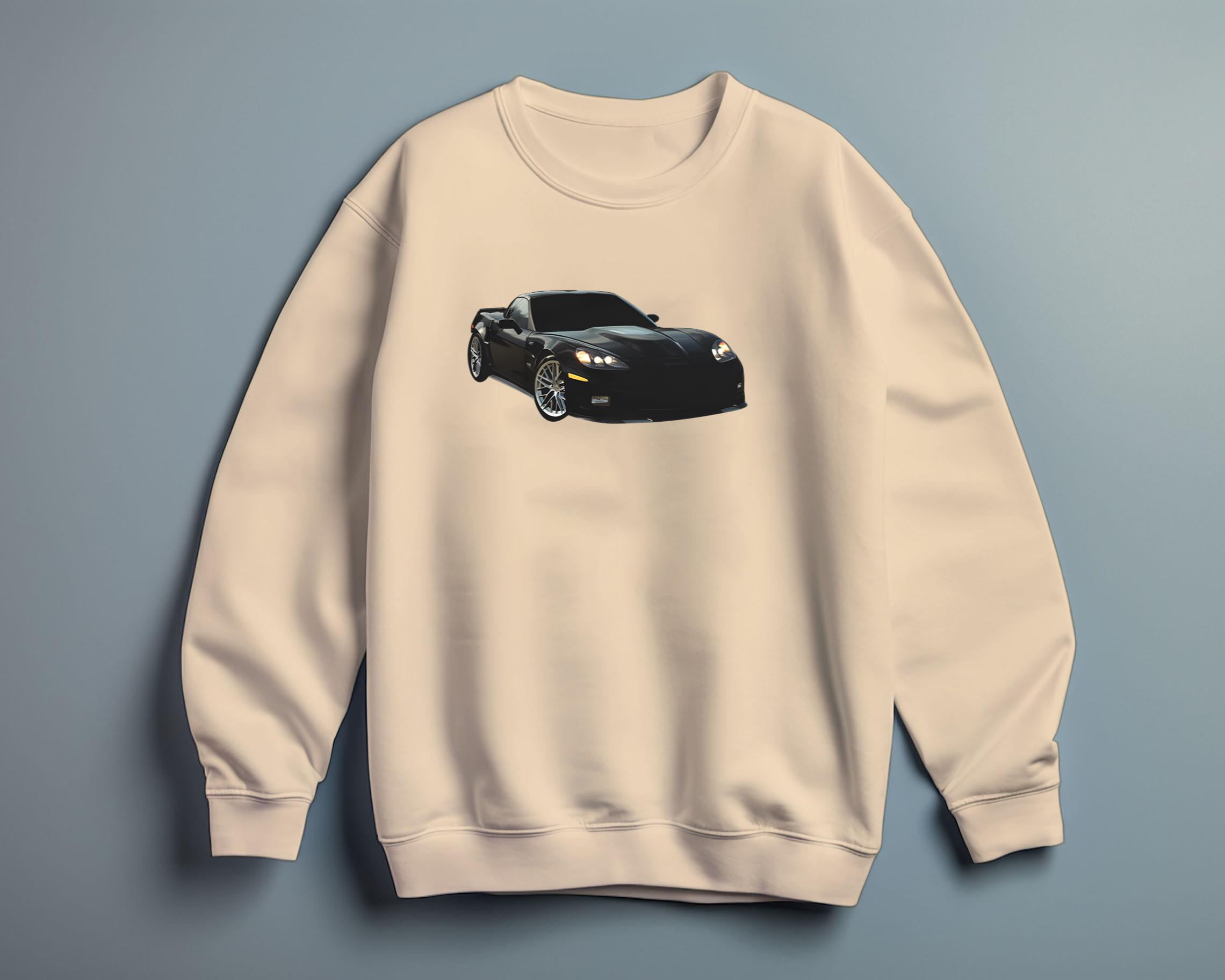 Chevy Corvette ZR1 C6 Mens T shirt - American Sports Car Racing Tee 100 ...