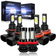 For Chevy Cruze 2016 2017 2018 2019 6Pcs 8000 Lumens White 6000k LED ...