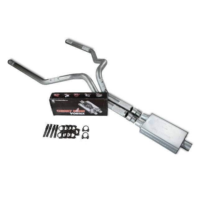 Chevy GMC 1500 Truck 07-14 3" Dual Truck Exhaust Kits Cherry Bomb ...