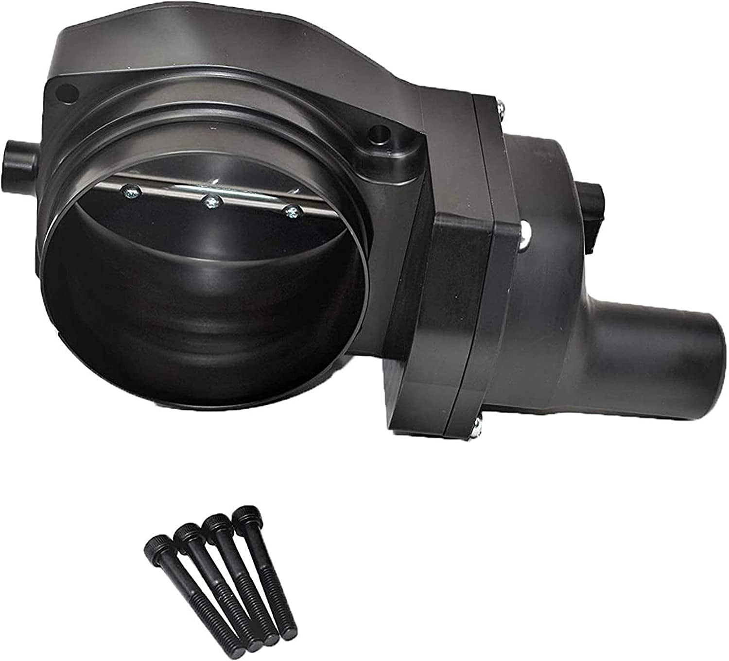 A-Team Performance Chevy GM Black 102mm 4-Bolt Throttle Body LSX LS LS1 ...