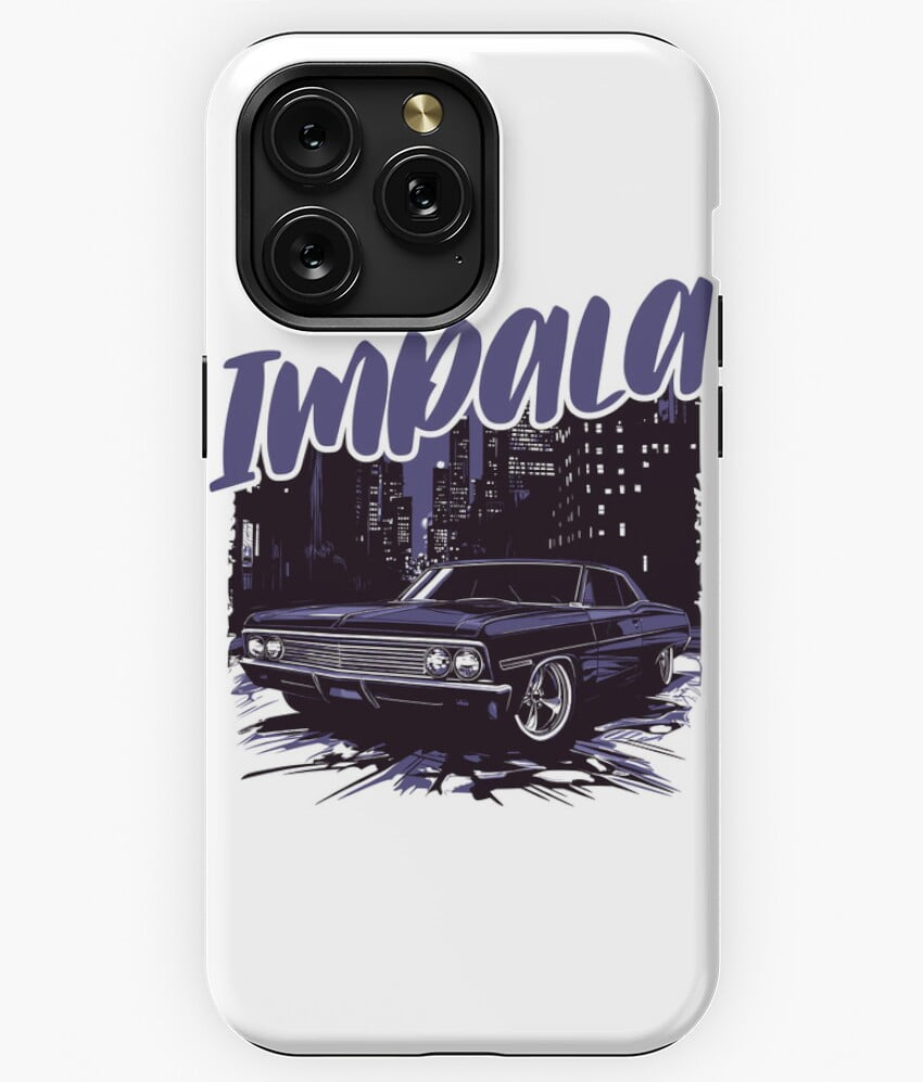 Chevy Impala Classic American Car Art G6277 Phone Case for iPhone17 16 15 14 13 12 11 Pro Max ...