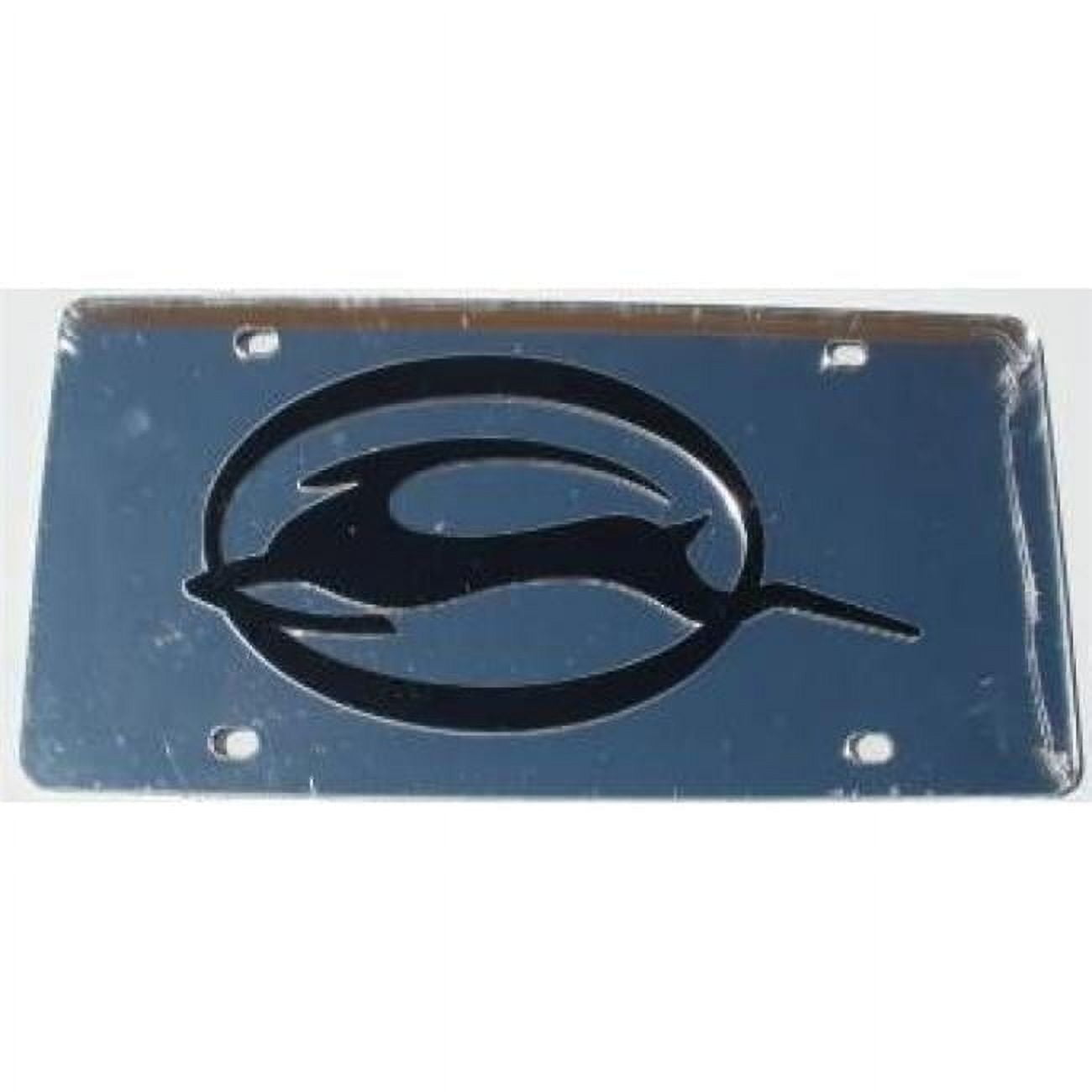 Chevy Impala Silver Laser Cut License Plate - Walmart.com