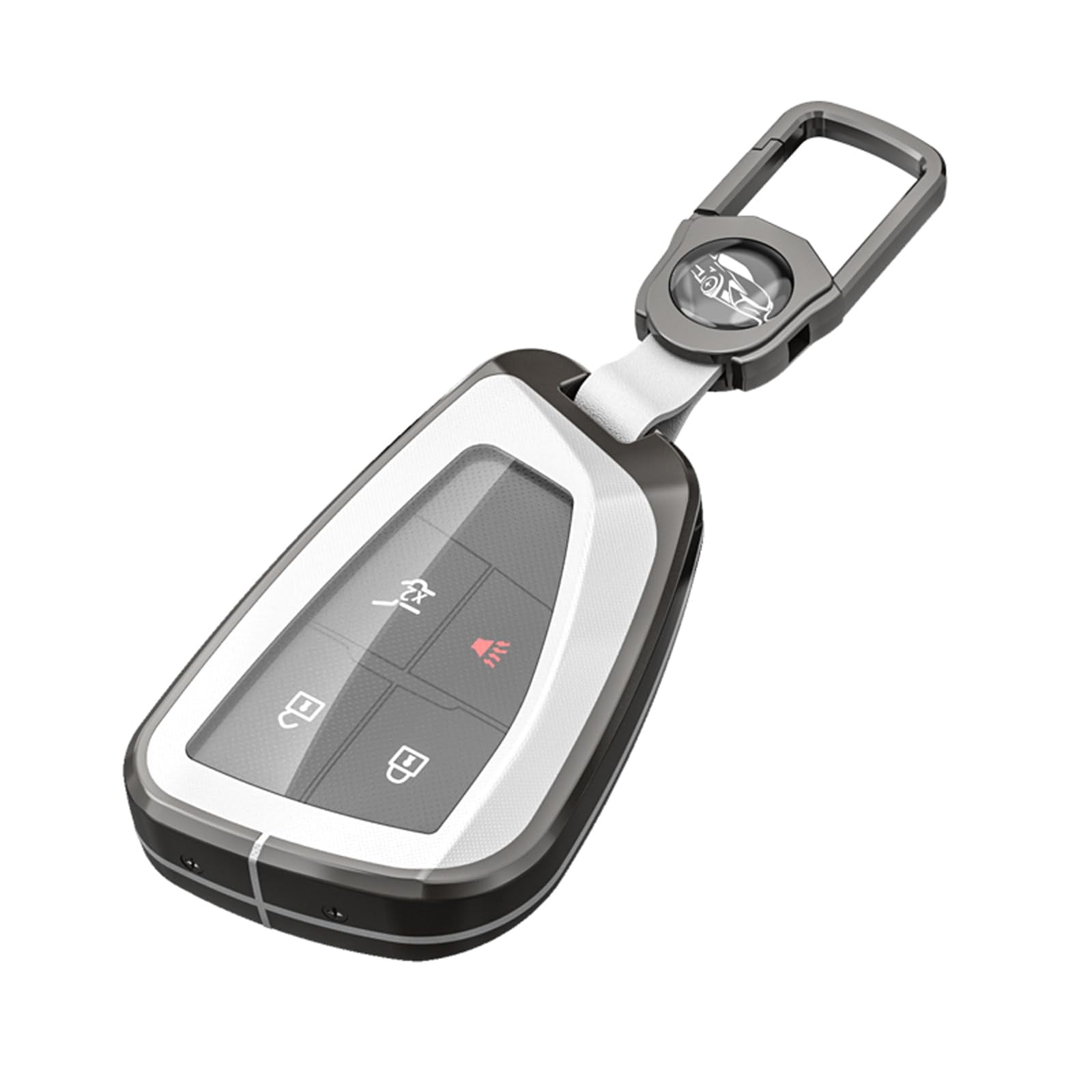 for Chevy Key Fob Cover, Chevy Accessories TPU+Zinc Alloy Key Fob Case ...