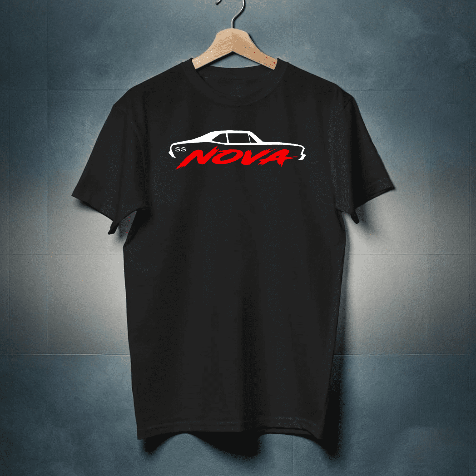 Chevy NOVA SS 1968 1969 1970 1971 1972 T-Shirt Muscle Car 454 68 69 70 ...