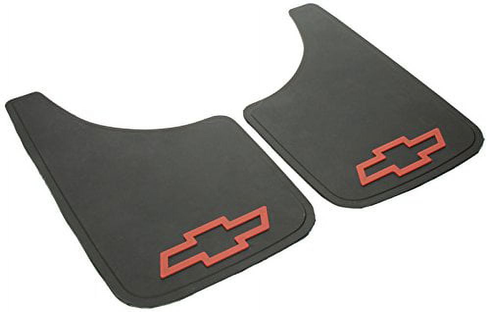 Plasticolor 000538R01 Chevy Bowtie Red Mud Flap - Walmart.com