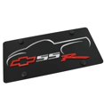 Chevy SSR Logo License Plate (Black) - Walmart.com